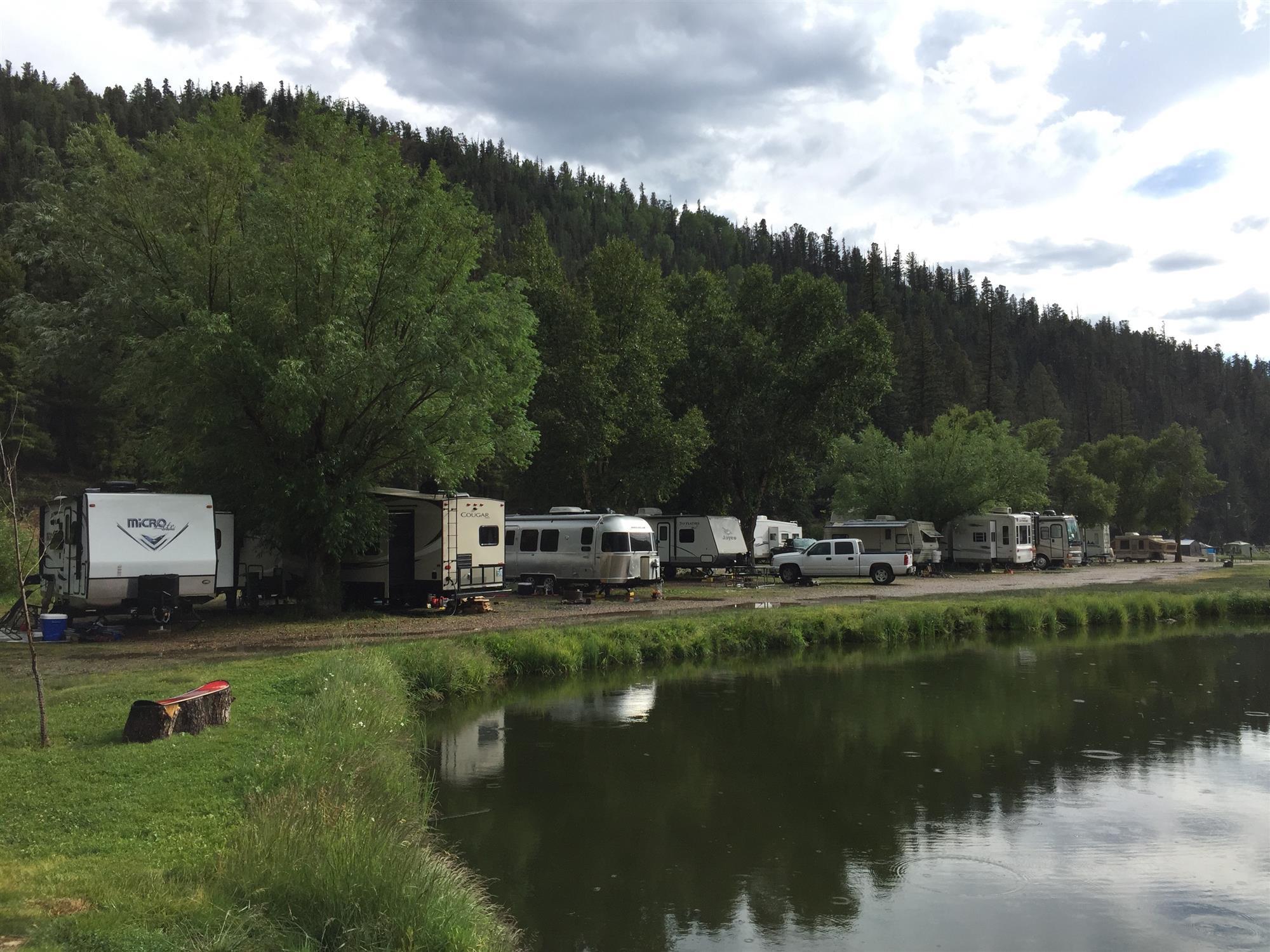 4K Red River in Red River, New Mexico - Sites