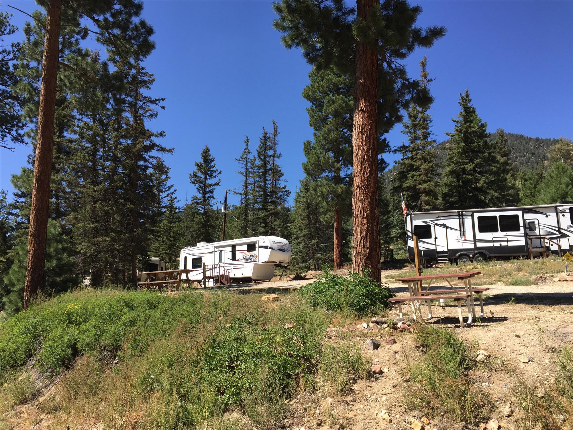 4K Red River in Red River, New Mexico - Sites