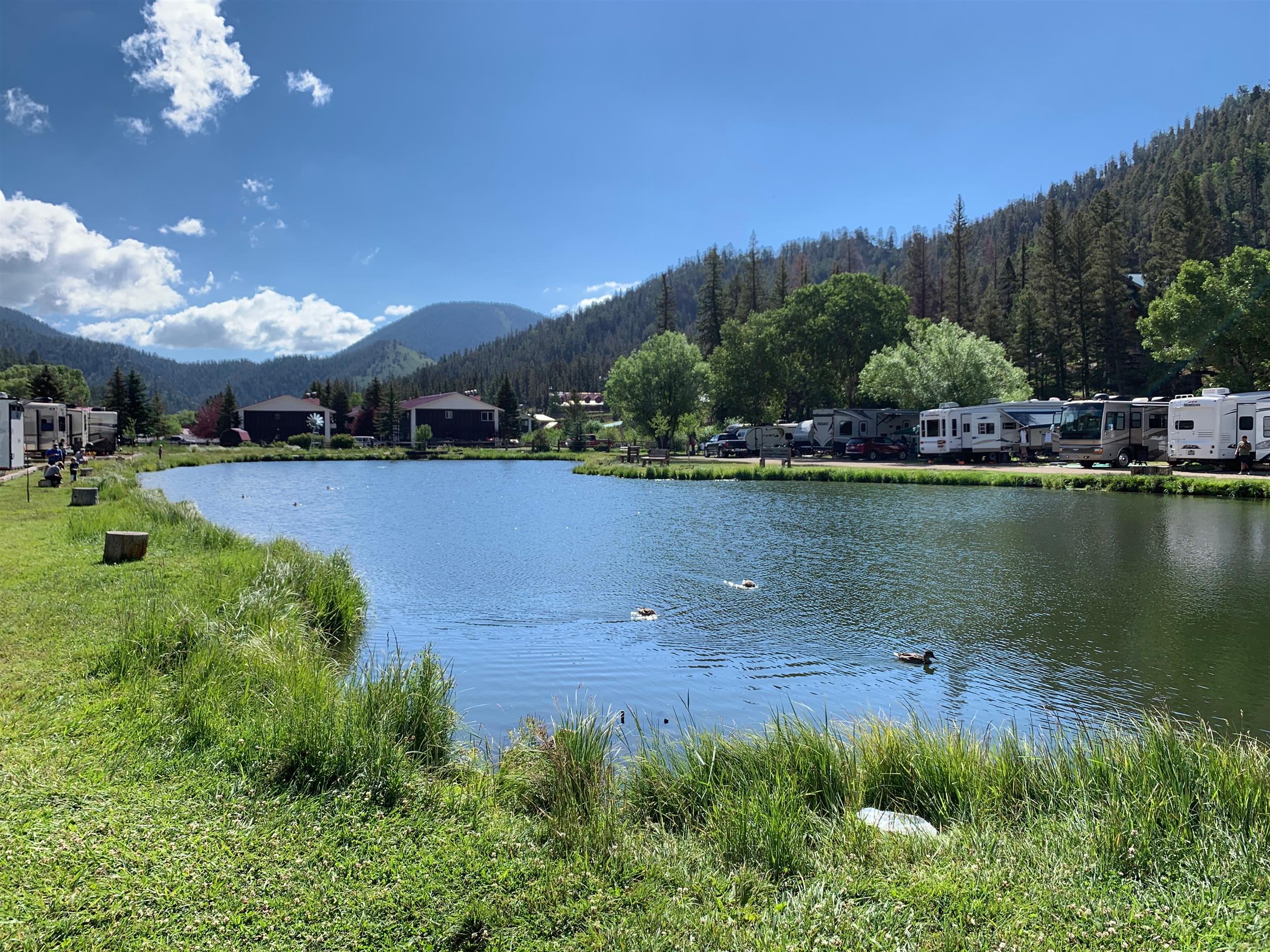4K Red River in Red River, New Mexico - Sites