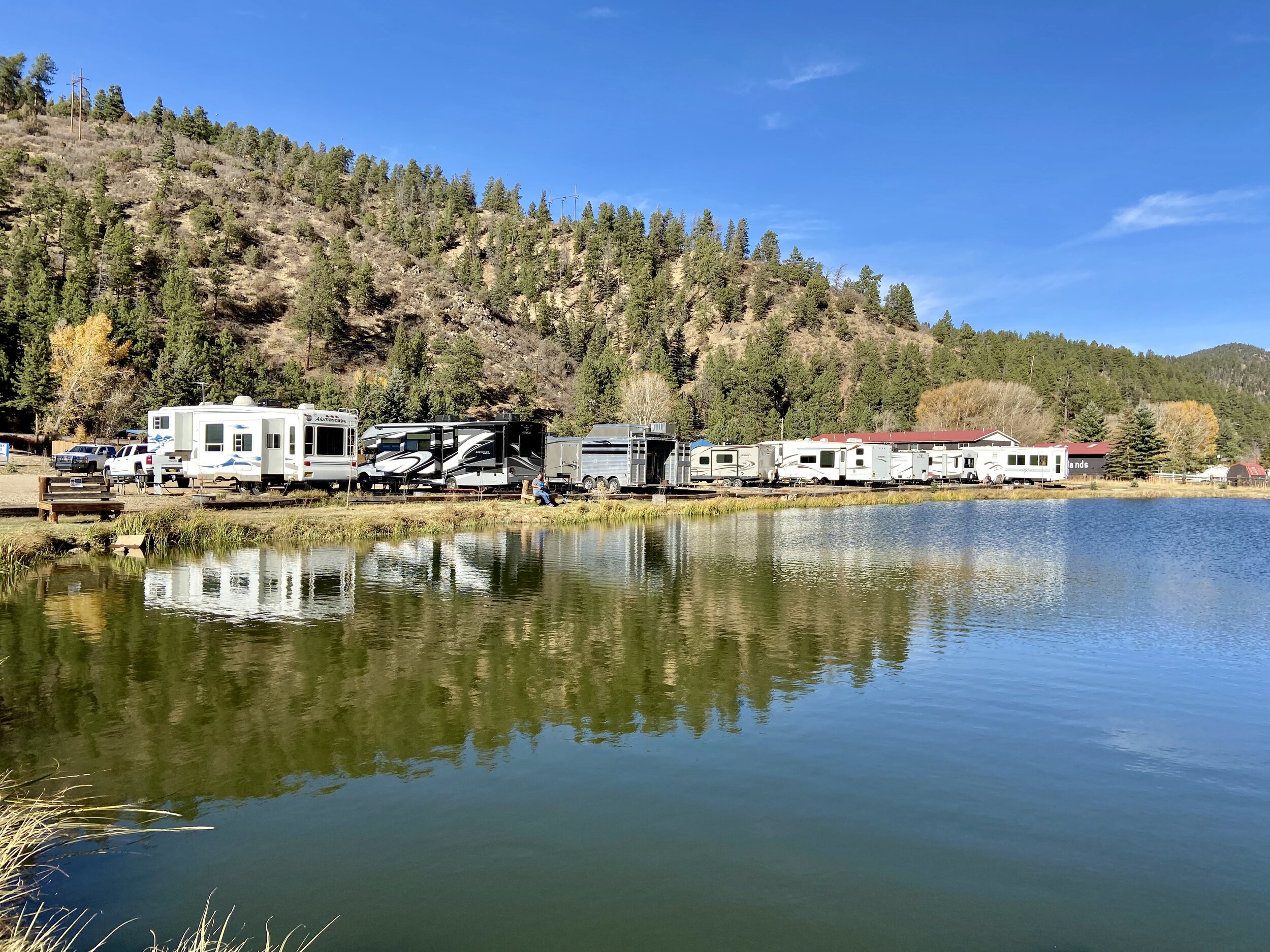 4K Red River in Red River, New Mexico - Sites